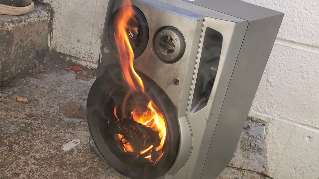 Blowing Speakers - 14 - YouTube