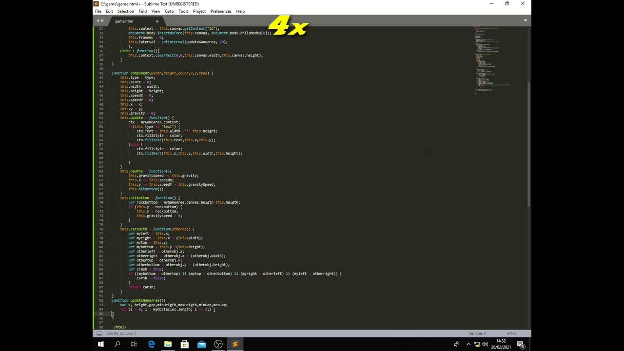 Cara Membuat Game Berbasis Web Dengan HTML - YouTube