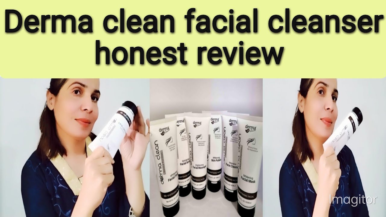 Derma clean face cleanser honest review with easy tips and tricks - YouTube