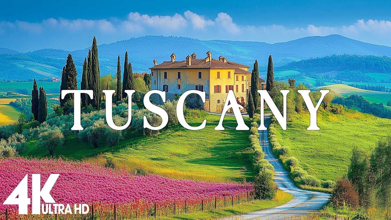 Tuscany 4K • Explore Rolling Hills, Vineyards, and Timeless Villages Of ...