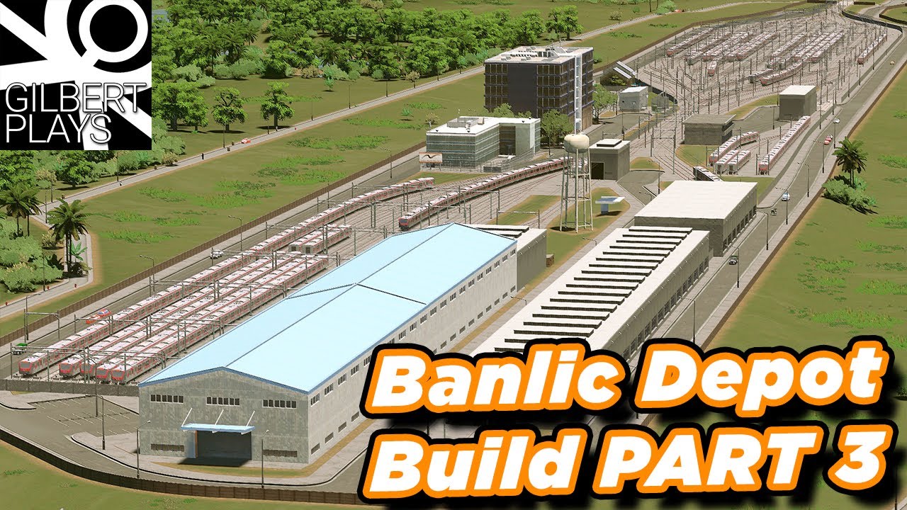 PNR NSCR Banlic Depot Build Part 3 | Gilbert Plays - YouTube
