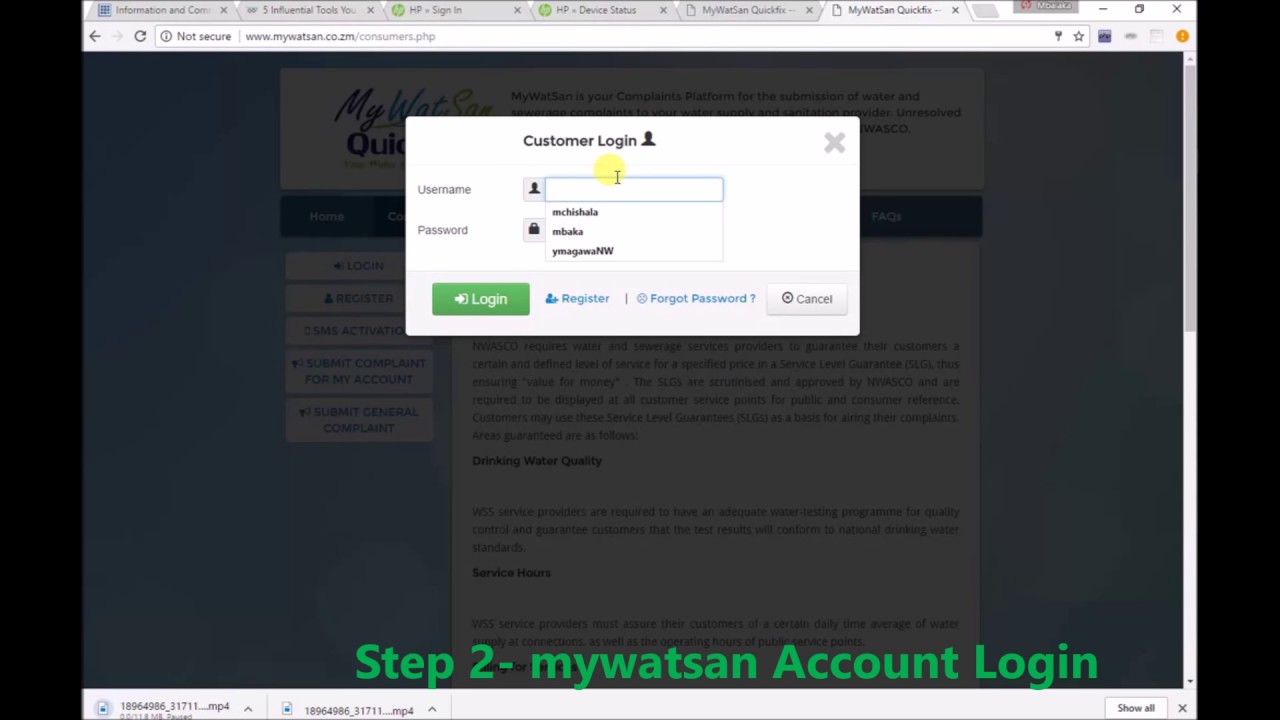 MyWatSan Quickfix guide - YouTube