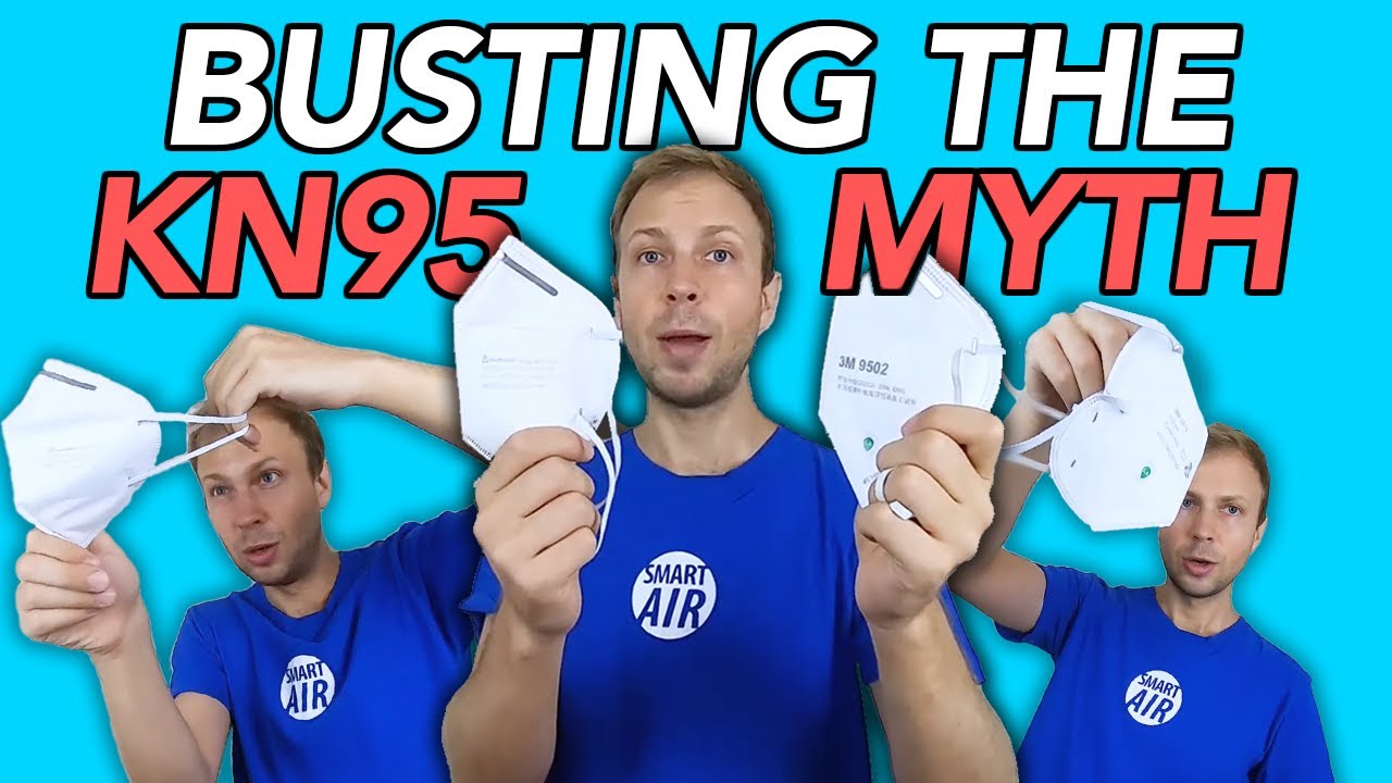 KN95 Mask Straps MYTH: Headband Straps or Ear Loops? - YouTube