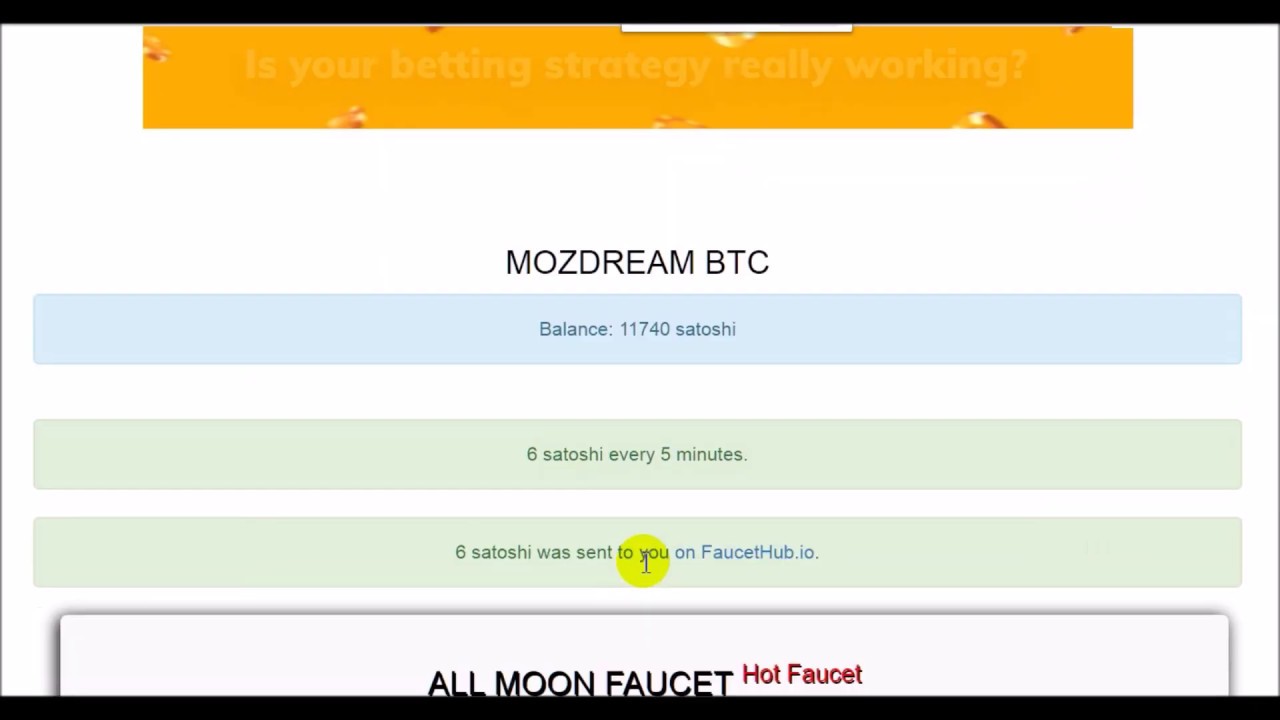 Bitcoin Faucet | 6 satoshi every 5 MIN | NO SHORTLINK | - YouTube