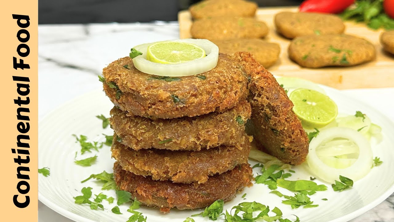 Mutton Resha Kebab | Mutton Shami Kabab | Mutton Cutlet Recipe By ...
