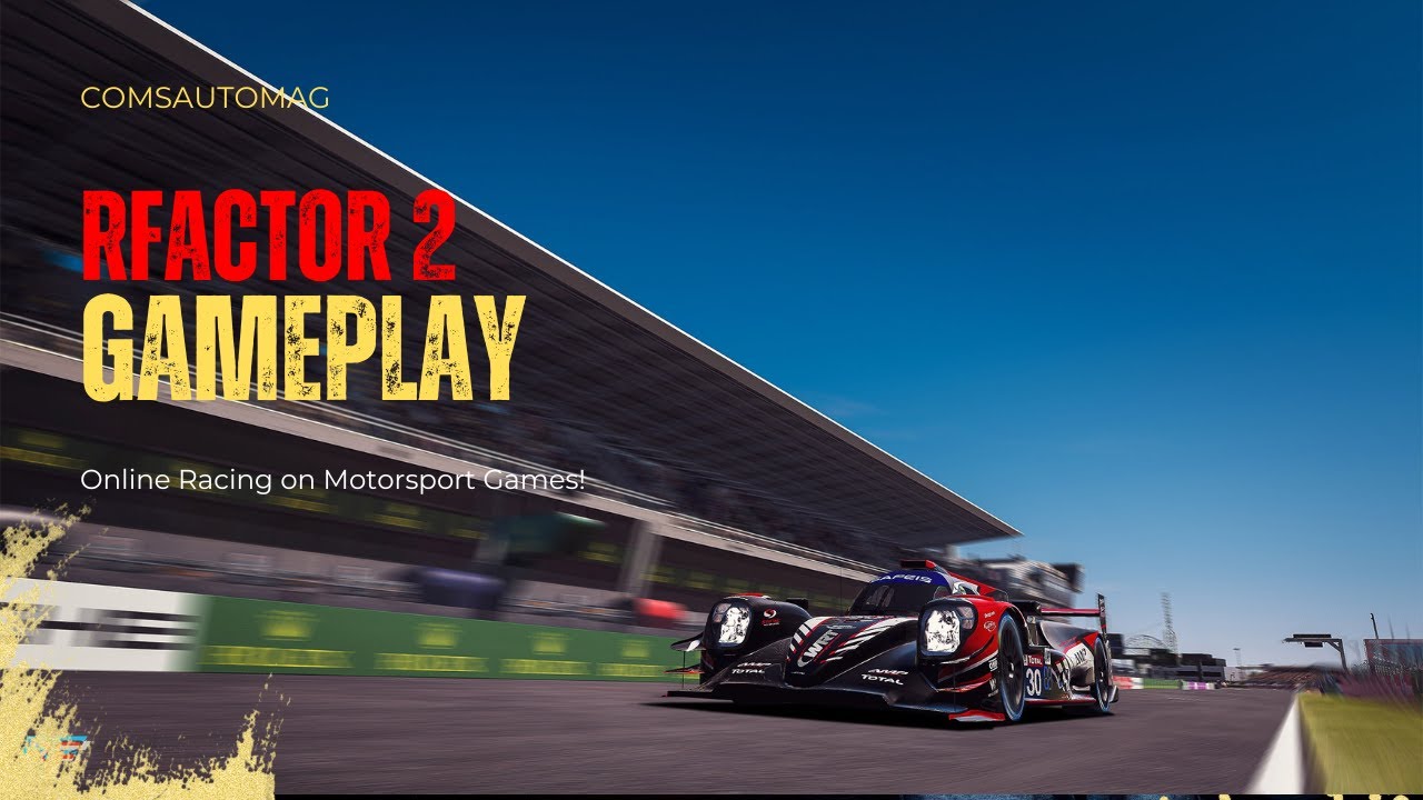 Beginning rFactor 2 in 2024 Race Open Wheel Sprint Part 38 - YouTube