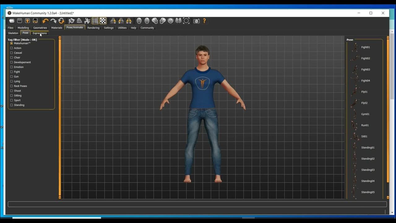 Modeling a 3d character in make human (Tutorial), make human 3d ...