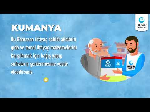 Kumanya ve Temel İhtiyaç Malzemeleri Bağışlarınız ile İftar Sofraları Şenlensin | Ramazan 2021