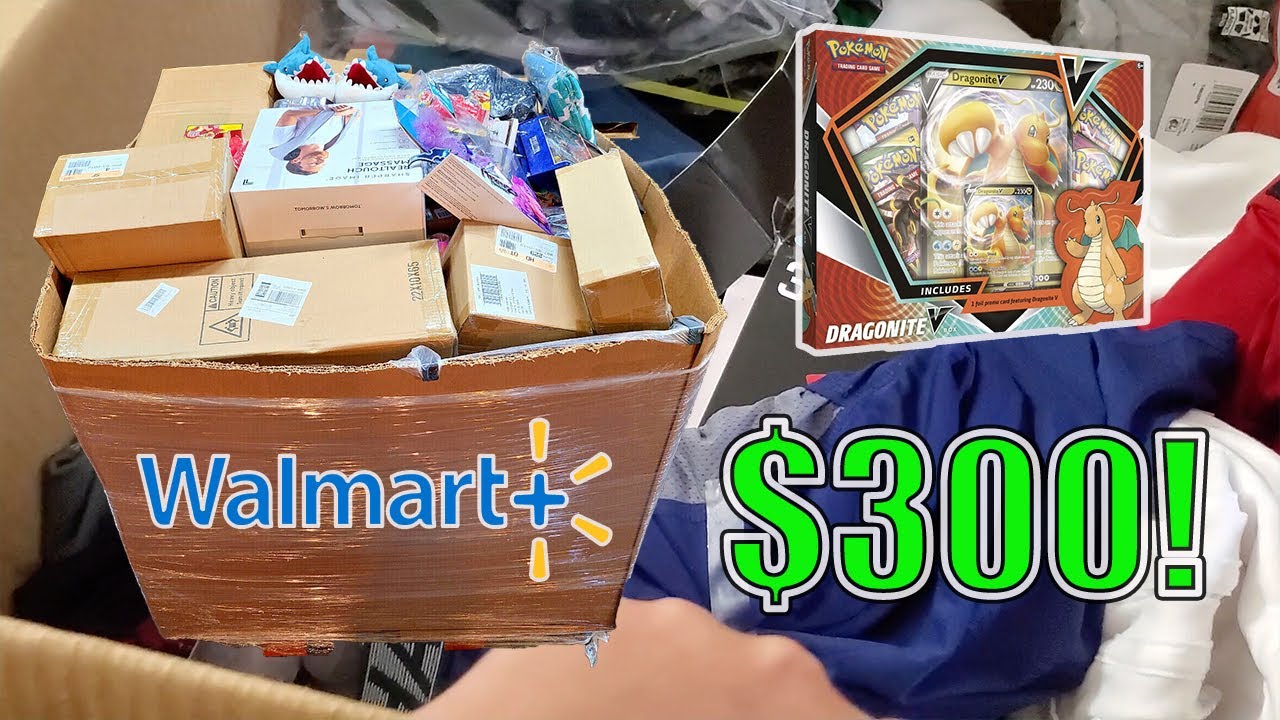 I Paid $300 For A Walmart Returns Pallet - Here's What I Got - YouTube