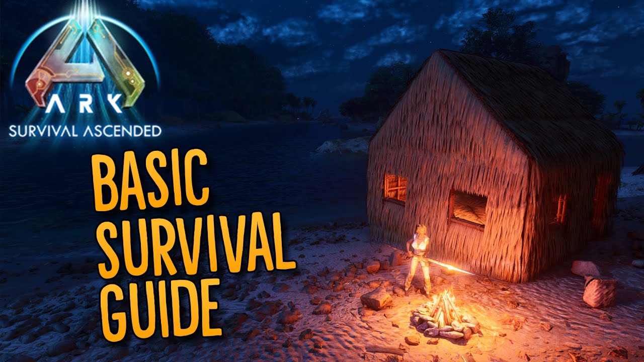 Ark Survival Ascended - Basic SURVIVAL GUIDE! - YouTube
