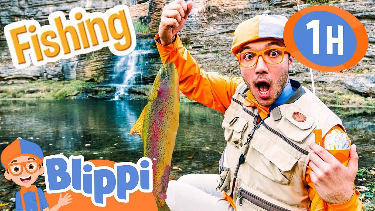 Blippi Goes Fishing! ? | Educational Kids Videos | Moonbug Kids - Go IT