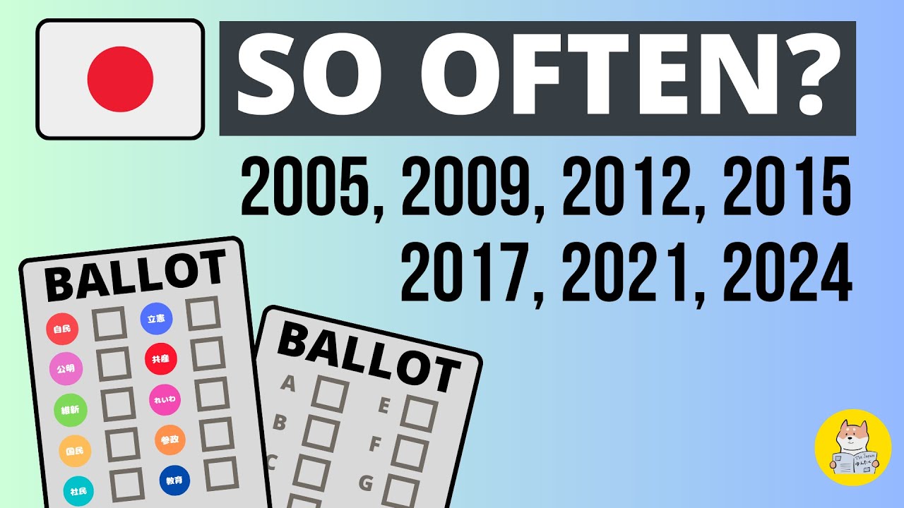 Japan's Election Years are Inconsistent. Here's Why. - YouTube