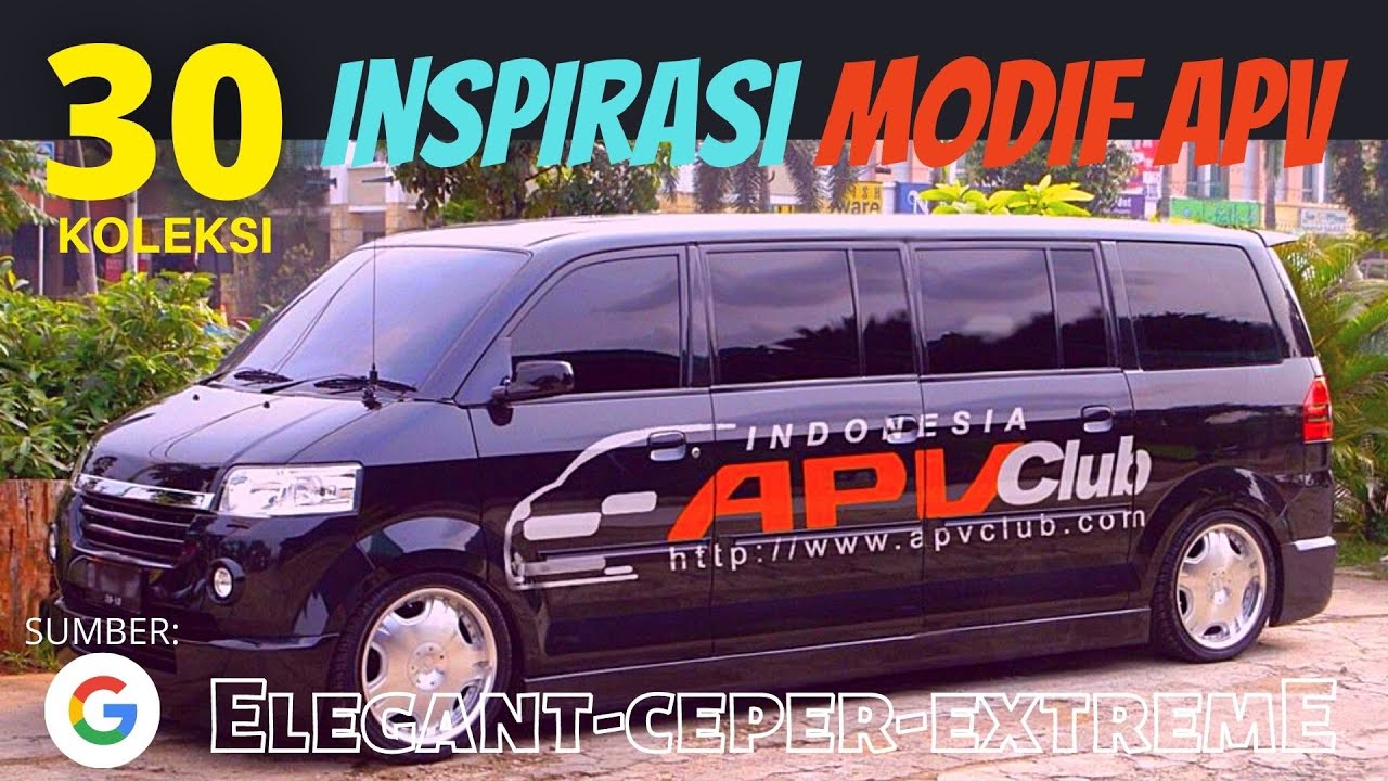Temukan 30 inspirasi ragam modifikasi mobil suzuki APV super elegant ...