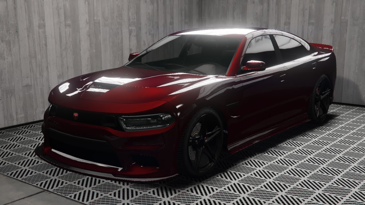GTA 5 - Vehicle Customization - Bravado Buffalo STX (Dodge Charger ...