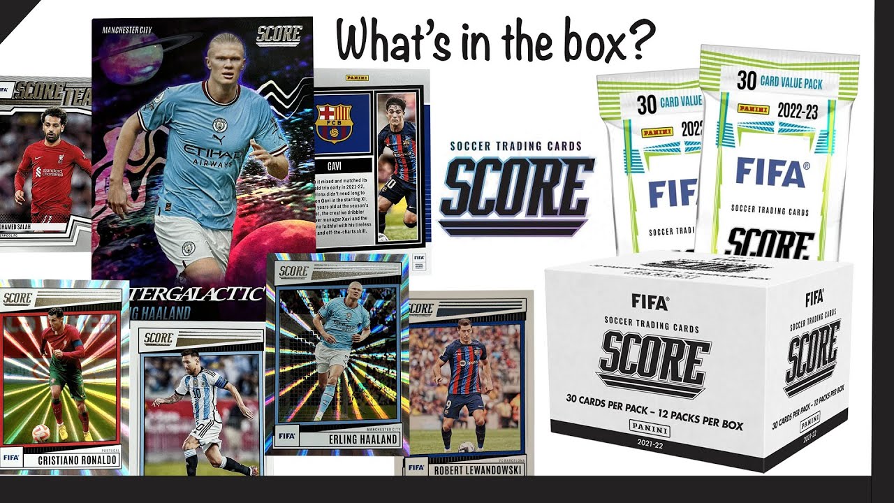 What's in the box?⎟Panini Score fat pack display opening - YouTube