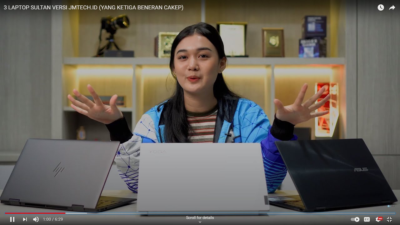 3 LAPTOP SULTAN VERSI JMTECH.ID (YANG KETIGA BENERAN CAKEP) - YouTube