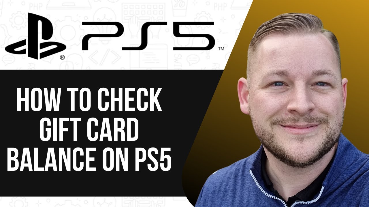 HOW TO CHECK GIFT CARD BALANCE ON PS5 2025! FULL GUIDE - YouTube