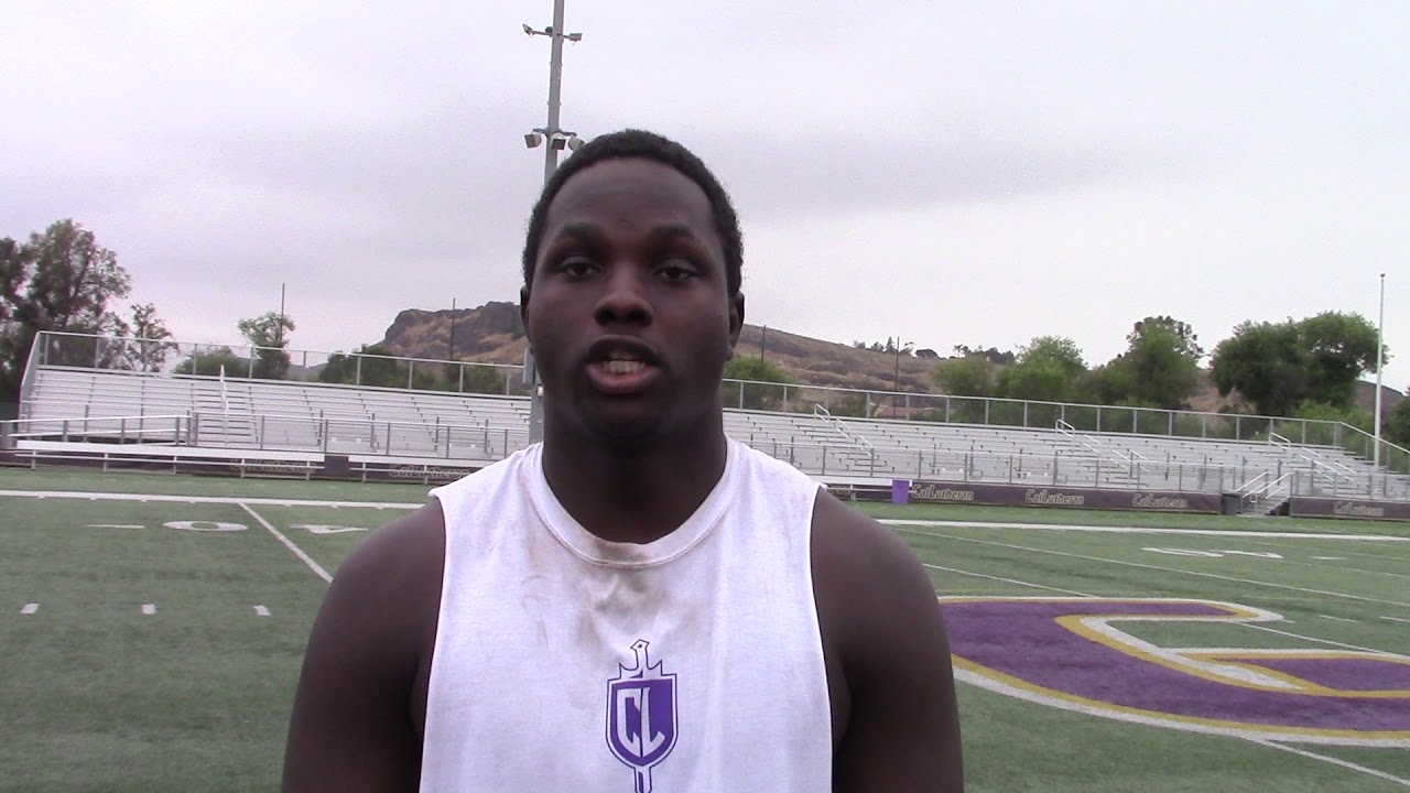 3-Star 2020 DE/TE Dion Wilson Jr. Oregon Camp Interview - YouTube