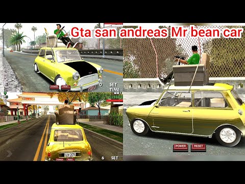 gta san andreas Mr bean car mod / in Android / sitement gaming