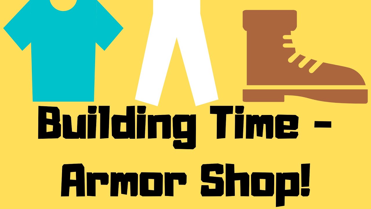 Minecraft - Building Time - Armor Shop - {7} - YouTube