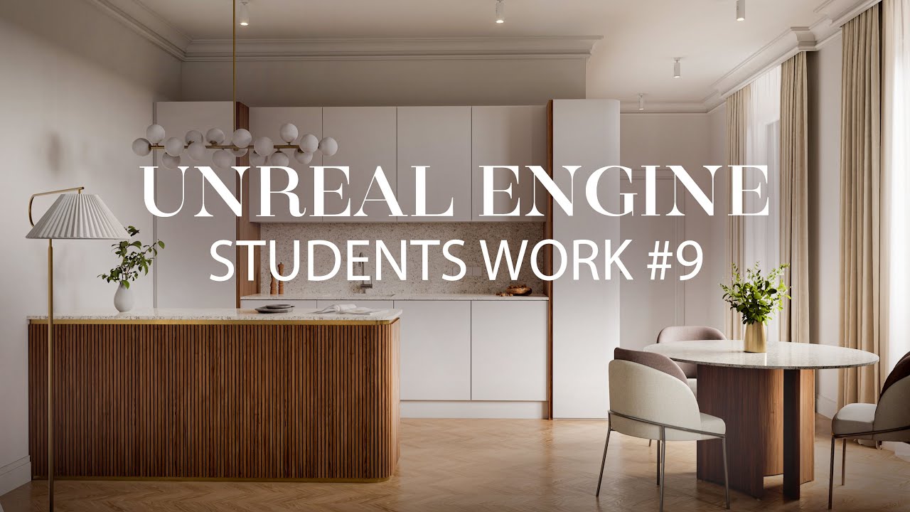Student's work #9 in Unreal Engine 5 | Interior in Unreal Engine at ...