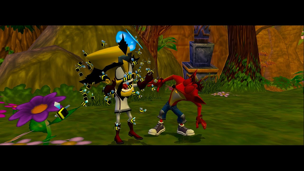 Crash Twinsanity | Cortex perseguido por abejas(2K - 60FPS) - YouTube