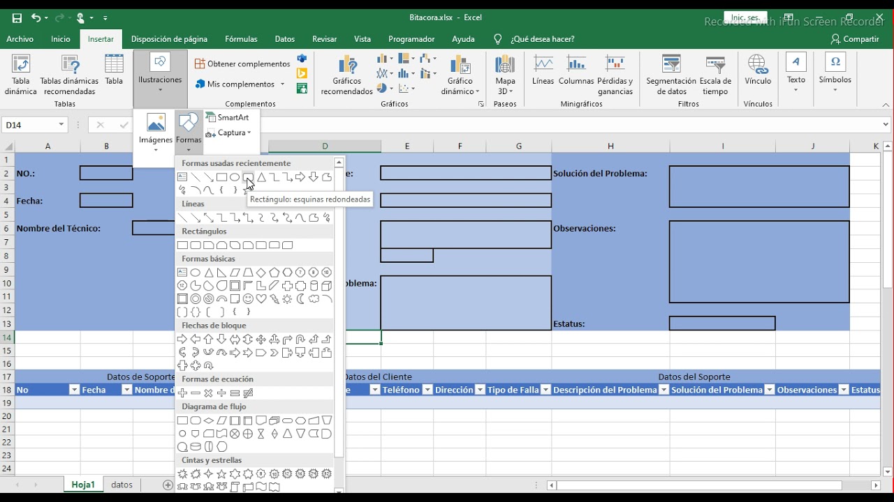 Bitácora Electrónica con Macros en Excel - YouTube
