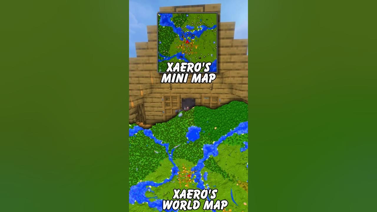 Xaero's Minimap & World Map: Your Ultimate Minecraft GPS #minecraft - YouTube