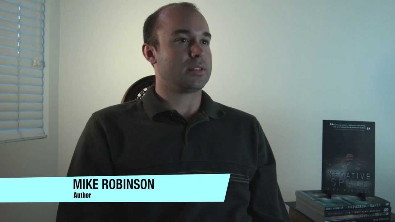 Mike Robinson "Negative Space" Author Interview - YouTube