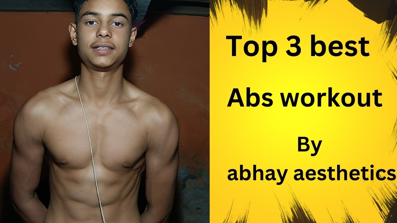 how to get six pack abs top 3 exercises for abs at home - YouTube