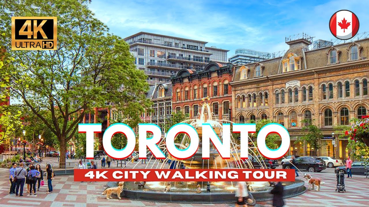 🇨🇦 Toronto, Canada Walking Tour - City Hall, Queen St, Kensington [4K ...