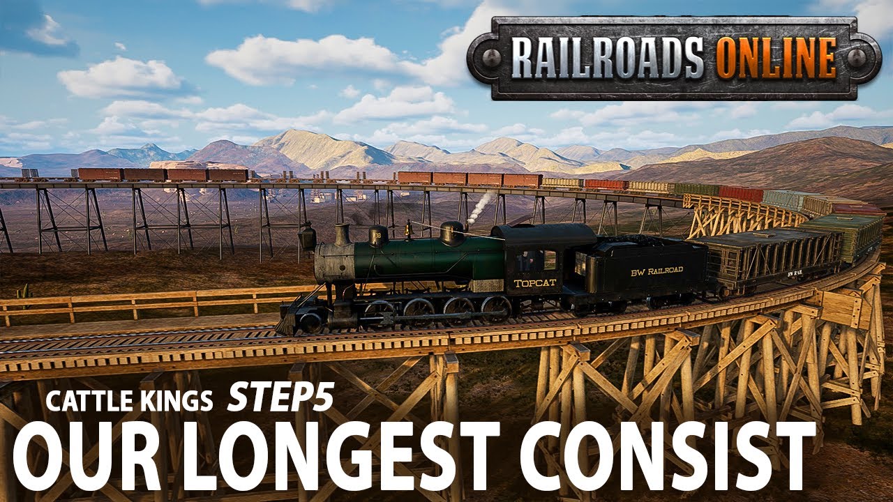 Railroads online - Cattle Kings STEP 5 - Getting Stuff back down - DEC ...