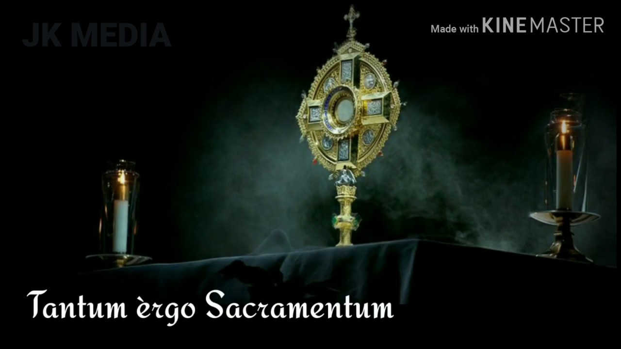 Tantum Ergo Sacramento | St Thomas Aquinas | Latin song | Lyrical Video ...