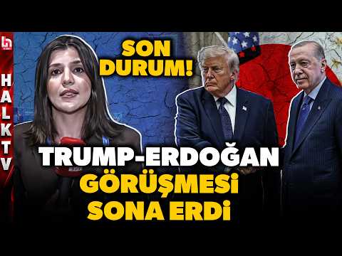 SON DURUM! Trump-Erdoğan görüşmesi bitti... Ankara'dan son durumu Halk TV Muhabiri Altürk anlattı!