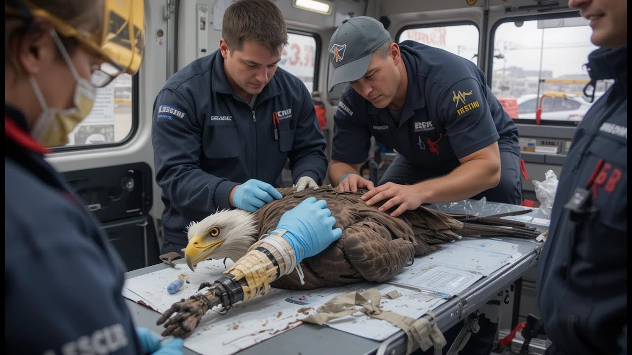 Dramatic Eagle Rescue – Stranded on a Mountain! 🦅🚨 - YouTube