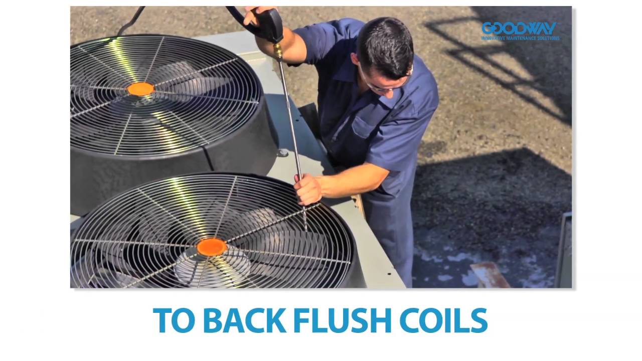 Goodway CoilPro CC 400HF HiFlo Thick HVAC Coil Cleaner with Foaming ...