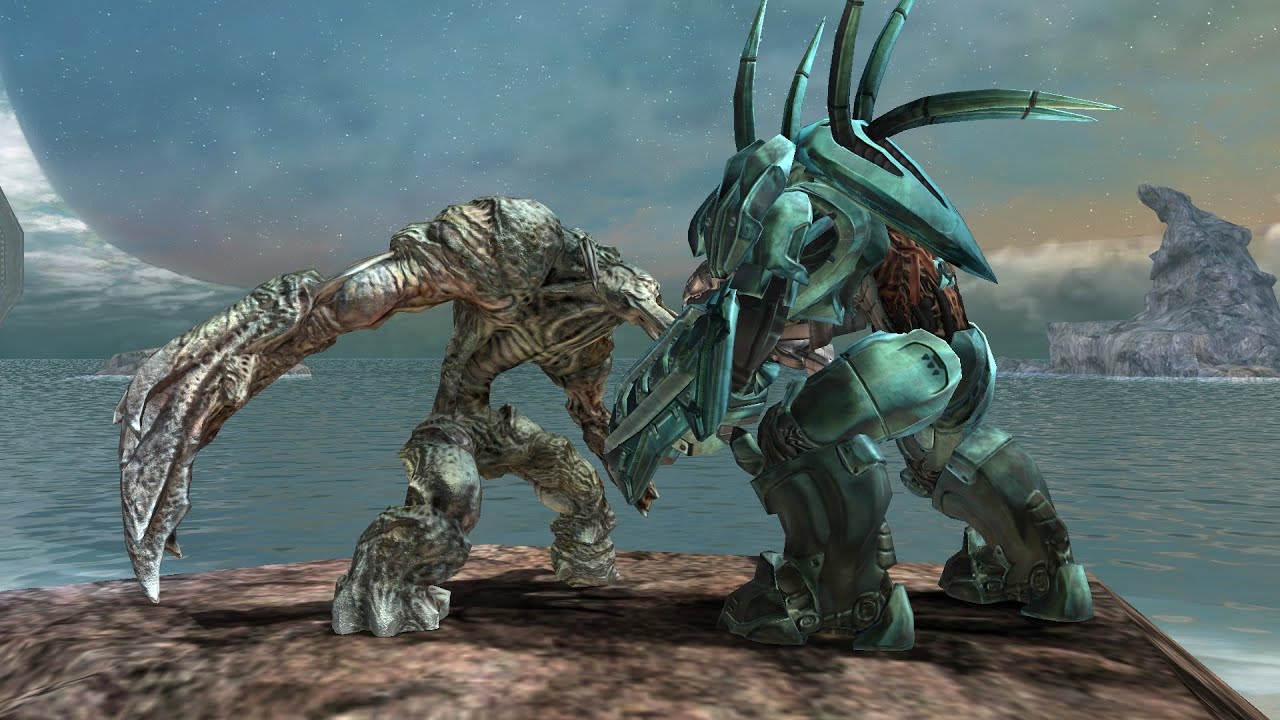 Halo 3 Flood Tanks VS. Halo Reach Hunters - YouTube