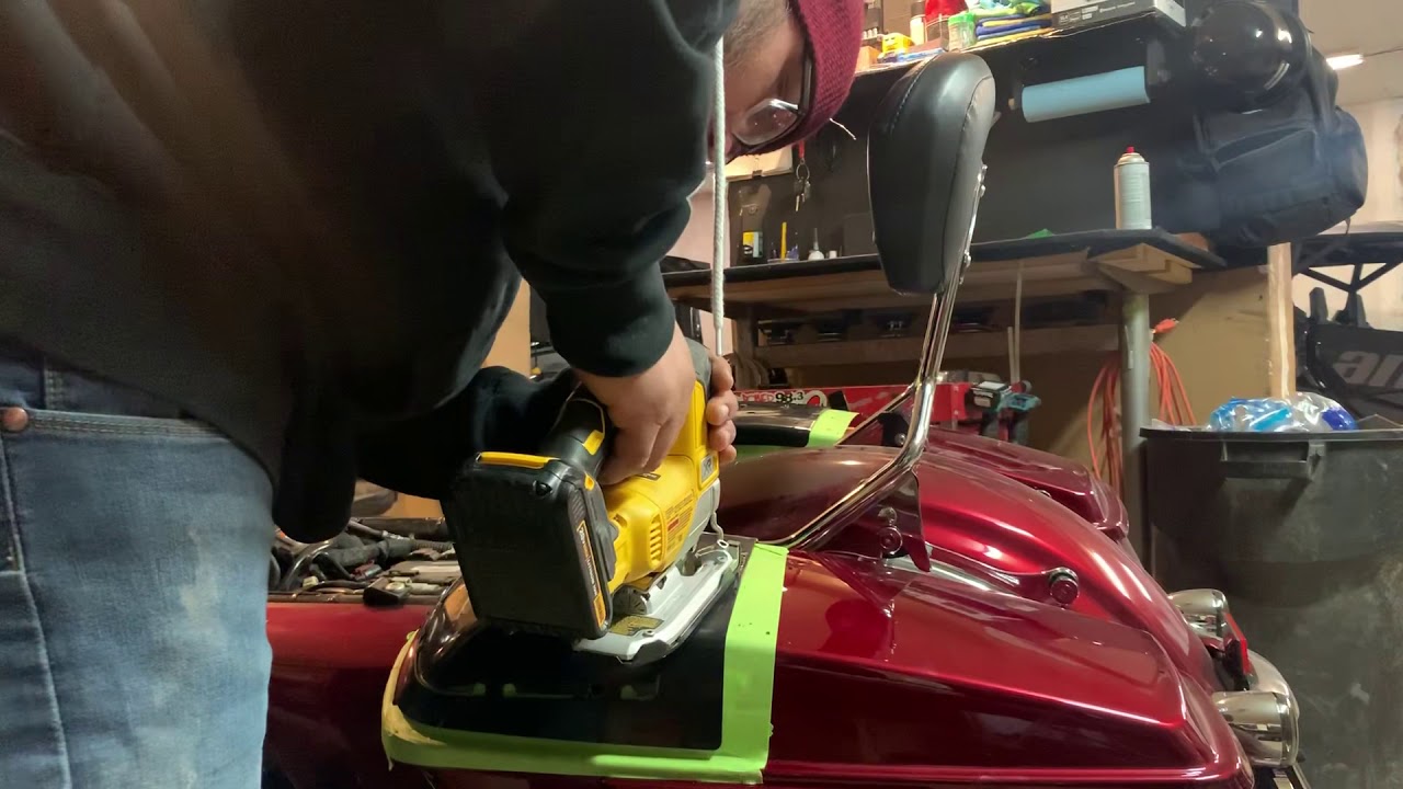 Rockford Harley cut in kit - YouTube