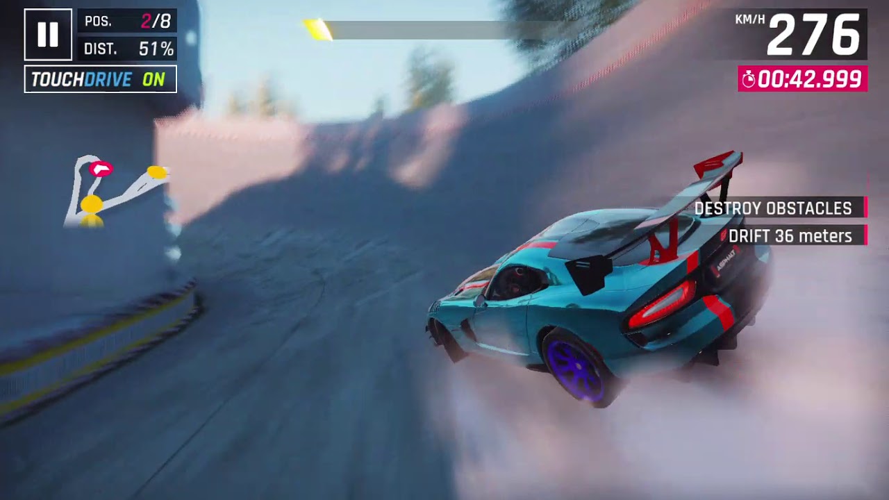 Asphalt 9 Legends Multiplayer Gameplay - Dodge Viper ACR - YouTube