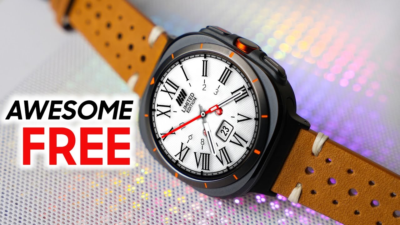 Awesome Free Samsung Galaxy Watch Faces That You Should Try Now - YouTube