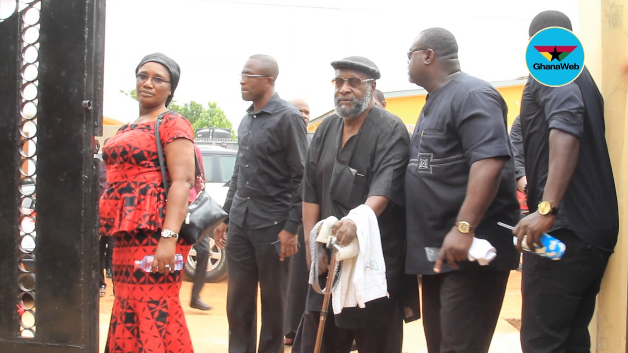 Veteran actor Kojo Dadson makes first public appearance after suffering ...
