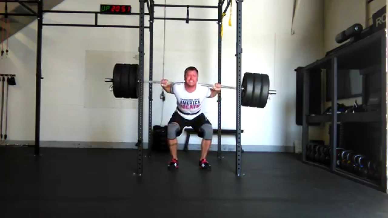 Back Squat 315 x 5 Vegan - Beyond Meat - YouTube