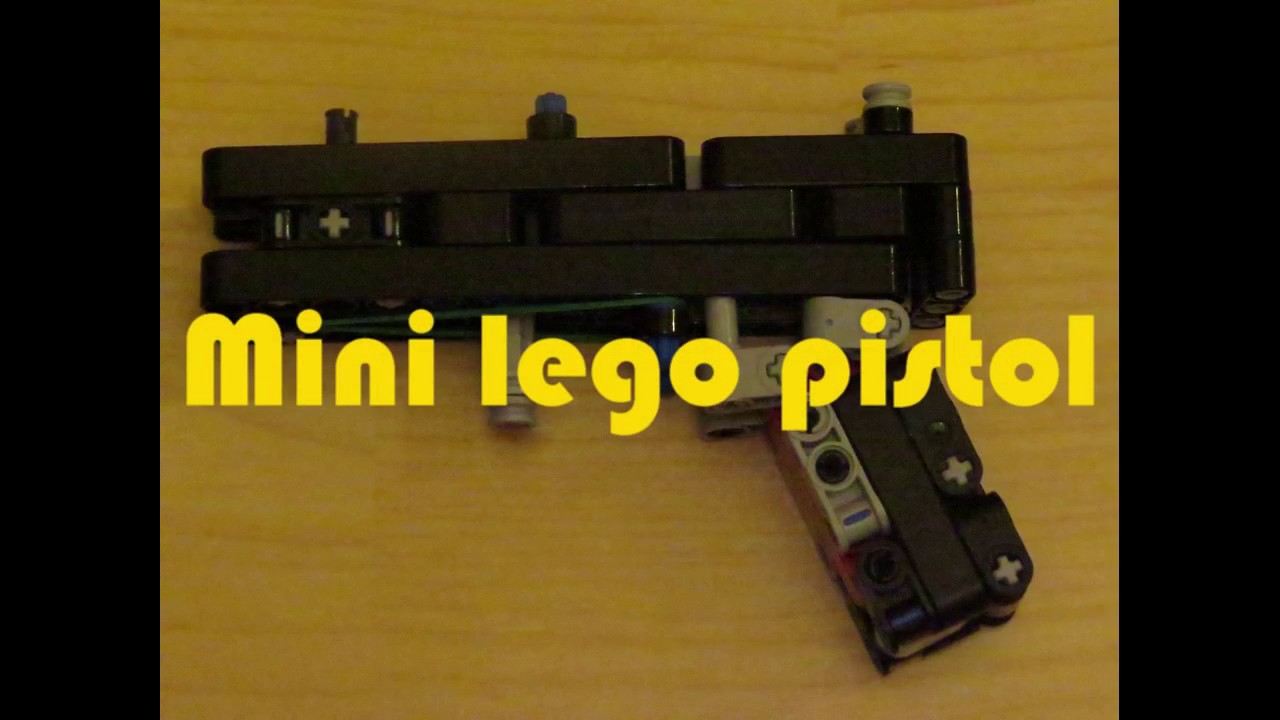 LEGO Mini Desert Eagle (Instruction) | blowback - YouTube