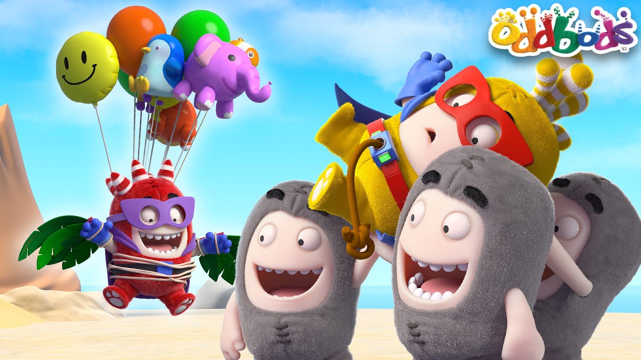 FOUR HOURS of Oddbods Adventures! | Full Episodes | Oddbods | Cartoons ...
