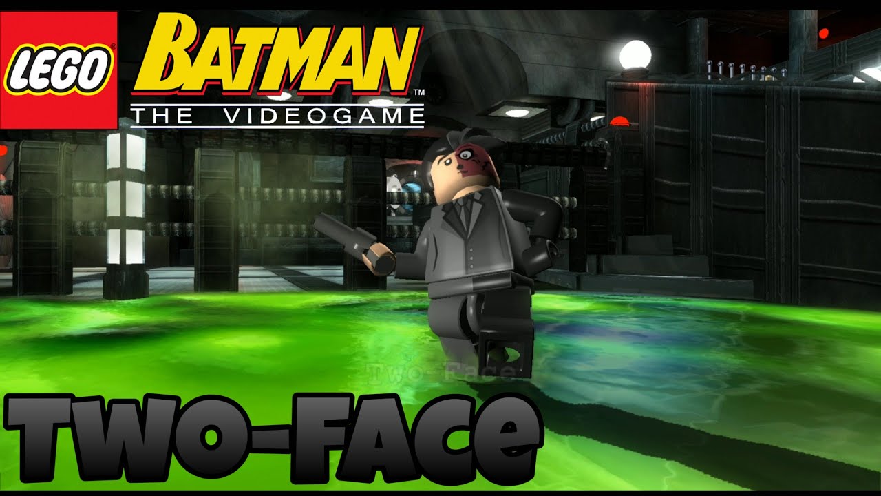 All Two Face cutscenes in LEGO Batman: The Videogame - YouTube