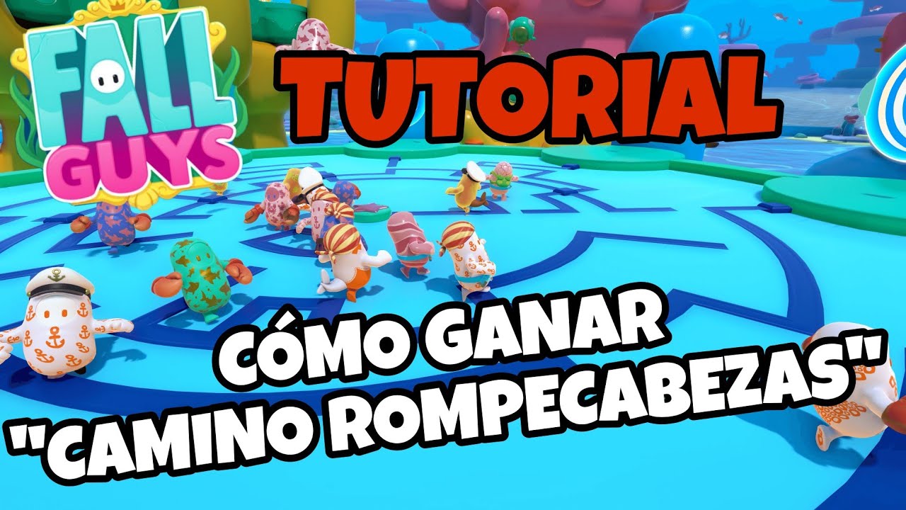 FALL GUYS CÓMO GANAR "CAMINO ROMPECABEZAS" Tutorial Temporada 3 En ...