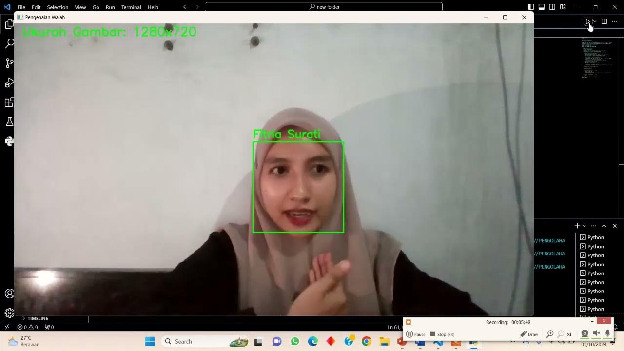 Open CV Face Recognition Python - YouTube