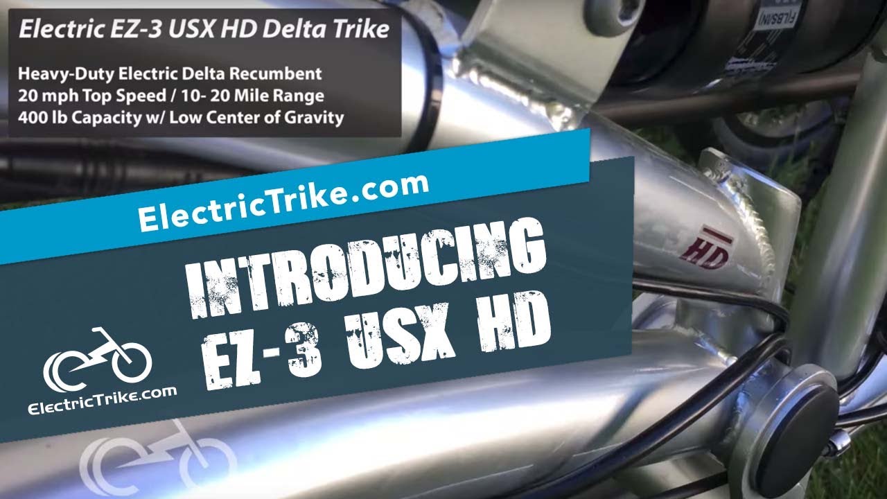 Electric Trike | Introducing the Electric Sun Seeker EZ-3 USX HD Delta ...