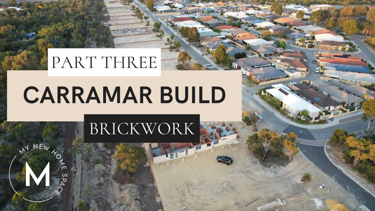 Carramar Build - Pt 3 - Brickwork - YouTube
