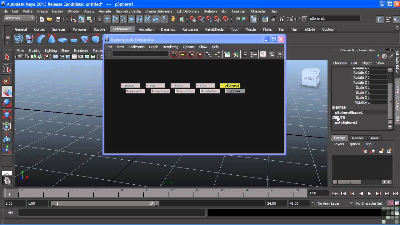 Maya 2013 Tutorial | Hypergraph | InfiniteSkills - YouTube